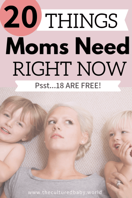 20 Ways to Help a New Mom (Even When She Doesn’t Ask) – The Cultured Baby